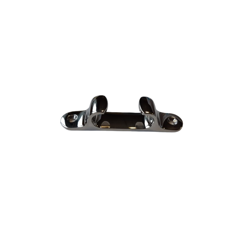 Chaumard droit inox 125 mm
