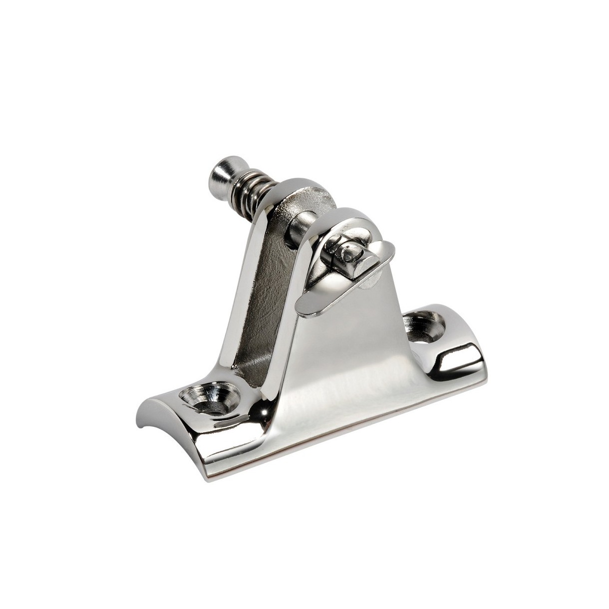 Support base concave + pivot détachable pour tube bimini Ø20-22-25 mm