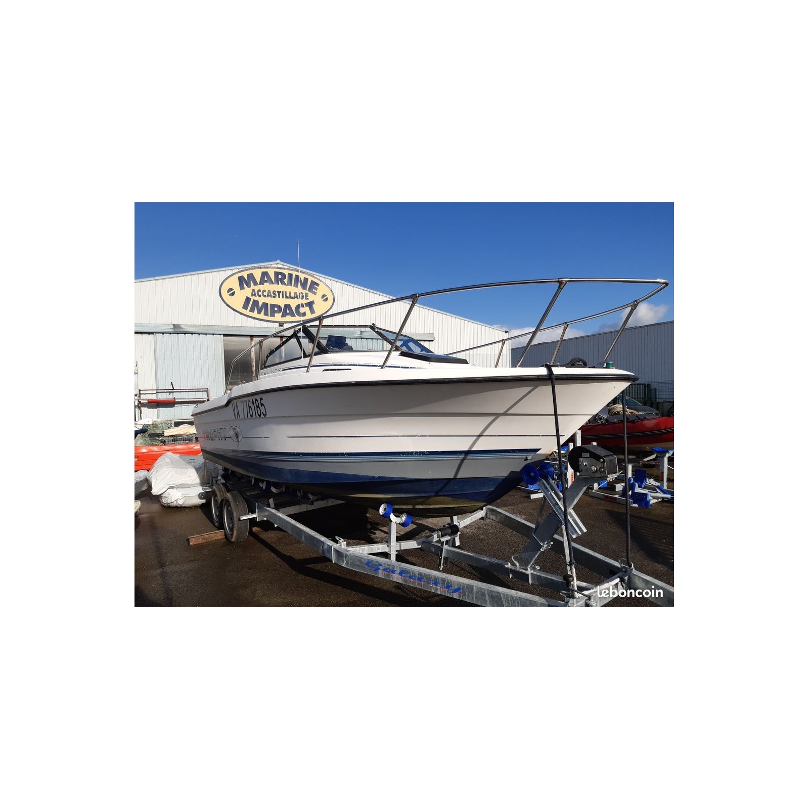 Bayliner Trophy 2002 Walkaround Moteur 150CV