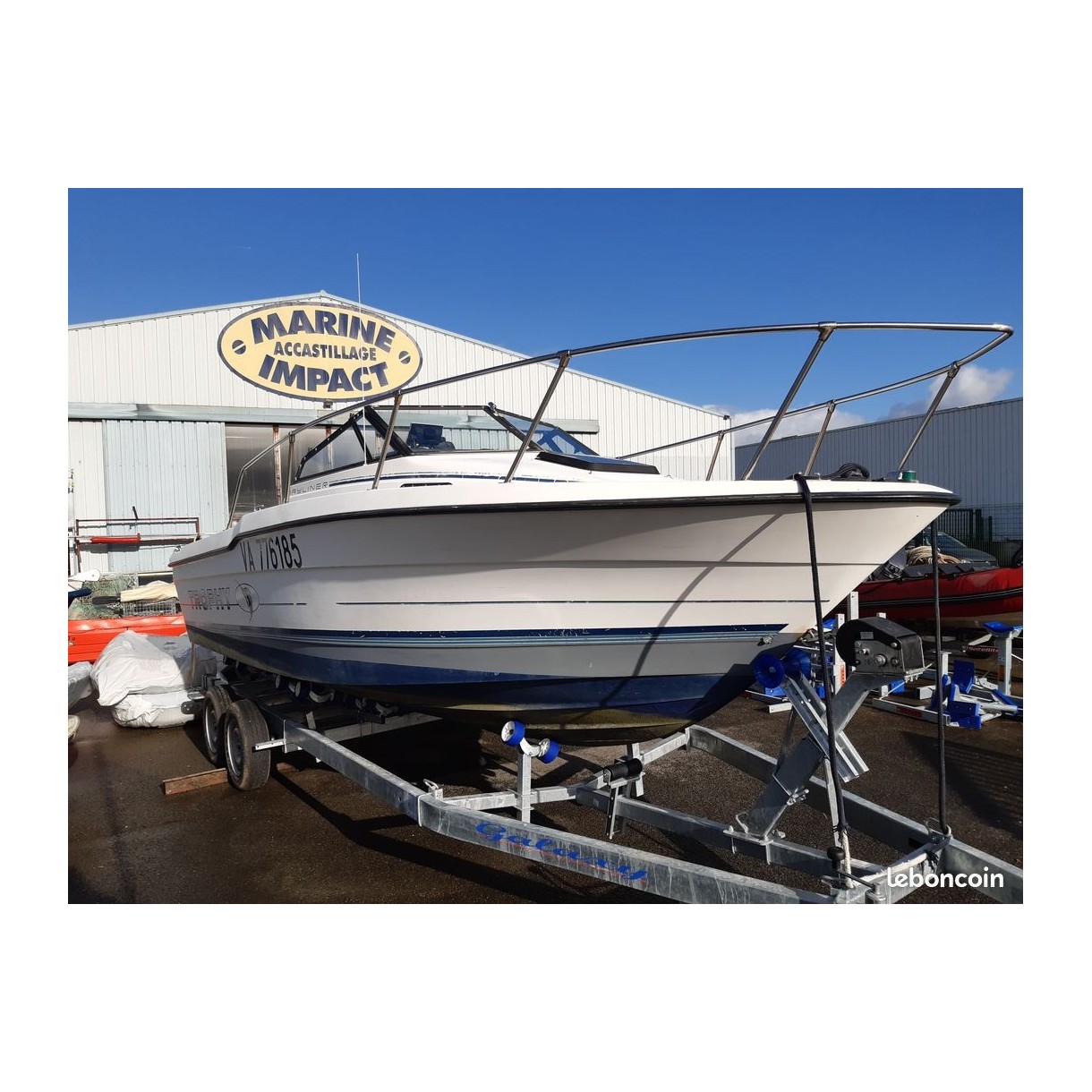 Bayliner Trophy 2002 Walkaround Moteur 150CV